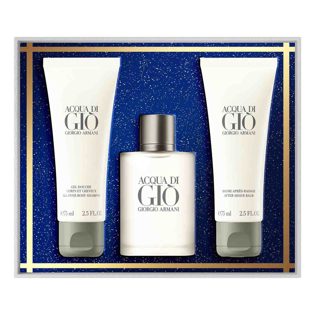 ACQUA DI GIO EAU DE TOILETTE 100ML + GEL + BALM GIFT SET | Armani ...